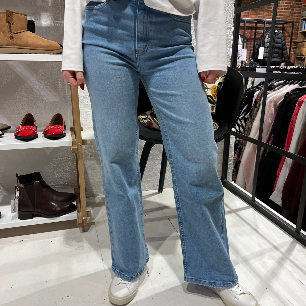 Palazzo 7567 Angel Cloudy Beach – hvit tråd